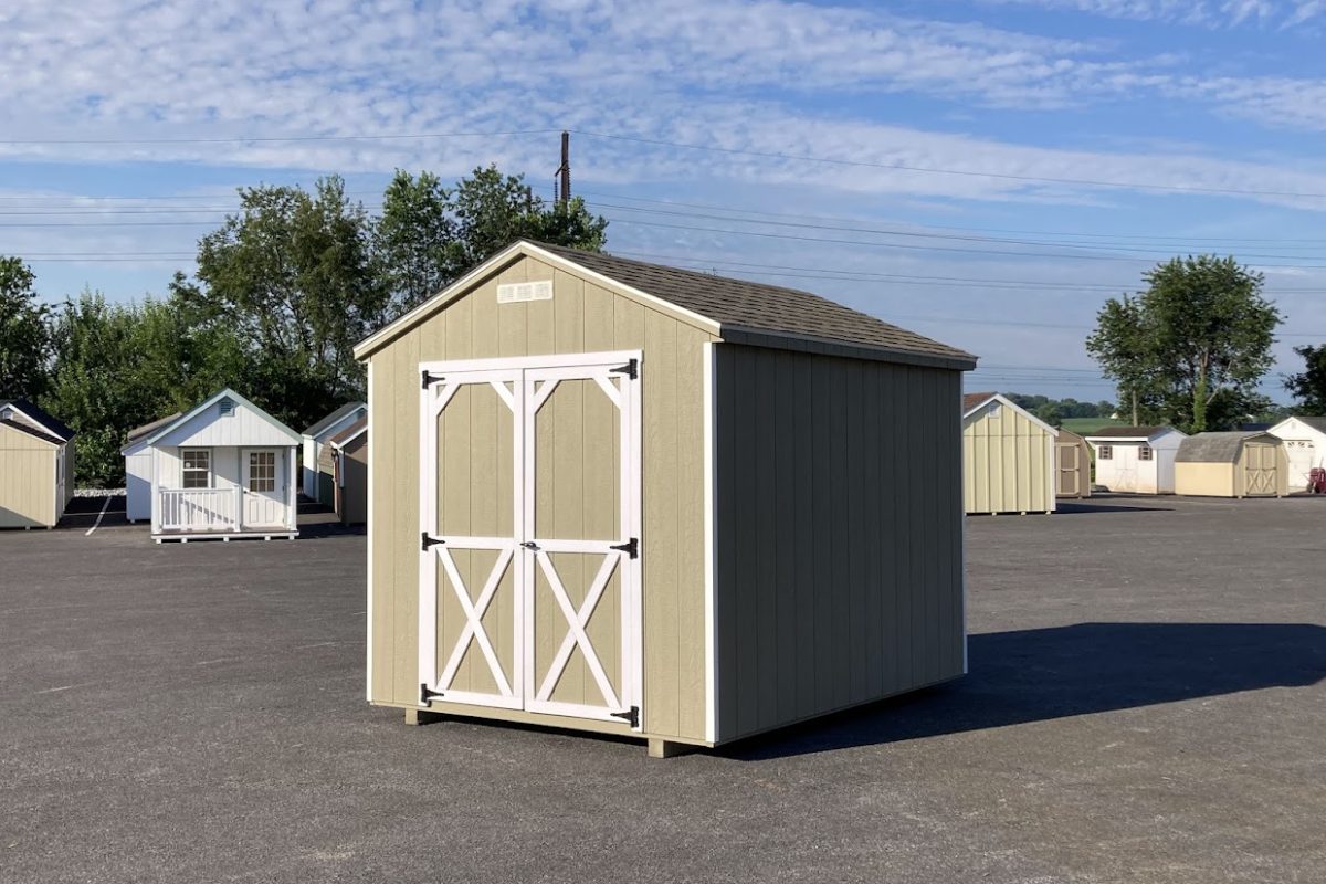 In Stock Structures - Amish Backyard Structures